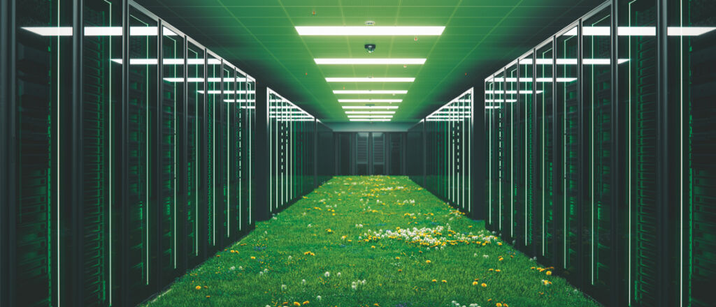 Can data centres turn green?