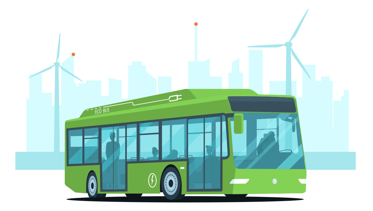 Spotlighting sustainable public transport